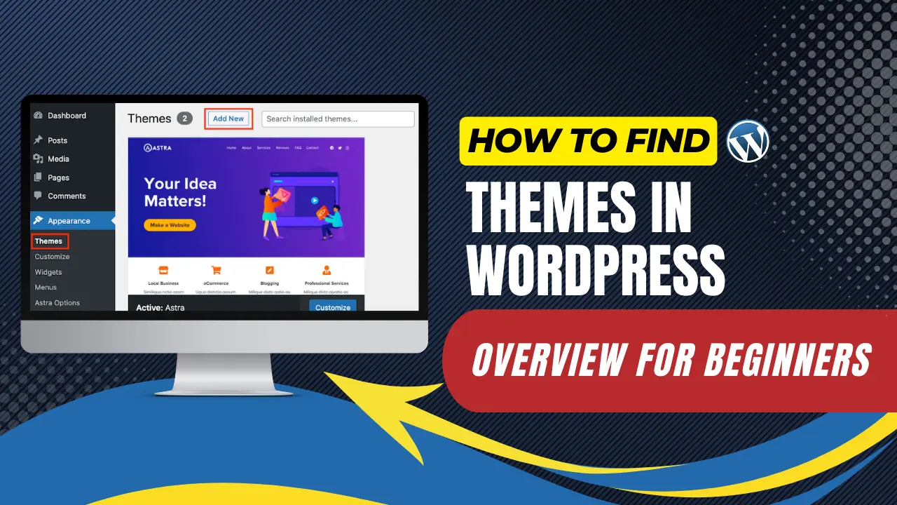 How To Find Themes In WordPress